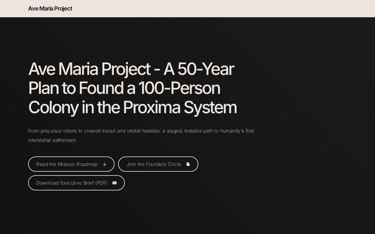 Ave Maria Project